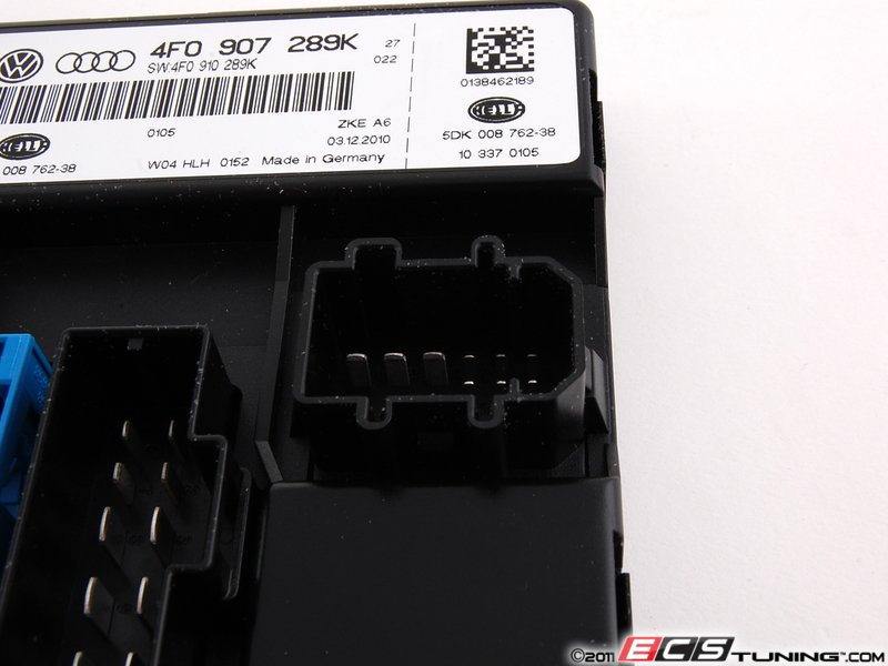 Genuine Volkswagen Audi - 4F0910289K - Central Electronic Control Unit ...