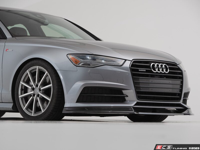 Audi C7.5 S6 / A6 S-Line Front Lip Spoiler - Carbon Fiber