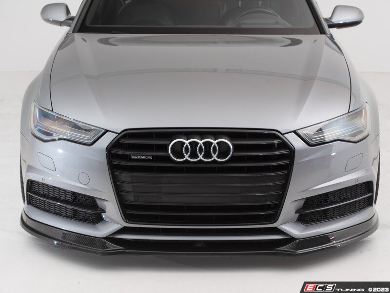 Audi C7.5 S6 / A6 S-Line Front Lip Spoiler - Carbon Fiber