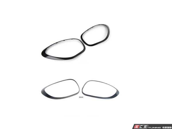Bremmen Parts - 51139812899KT2KT - Headlight And Taillight Trim Rings ...