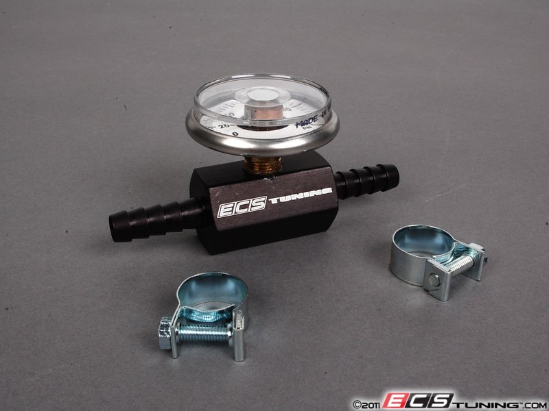 ECS News - Audi ECS Adjustable Fuel Pressure Regulator & Gauge Set