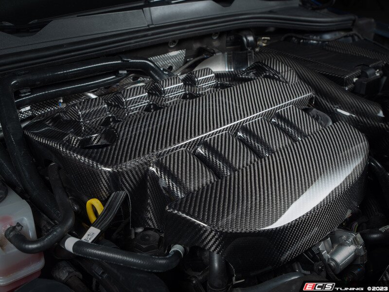 ECS - 043021la01KT - MK8 GTI / Golf R Carbon Fiber Engine Cover - (NO ...
