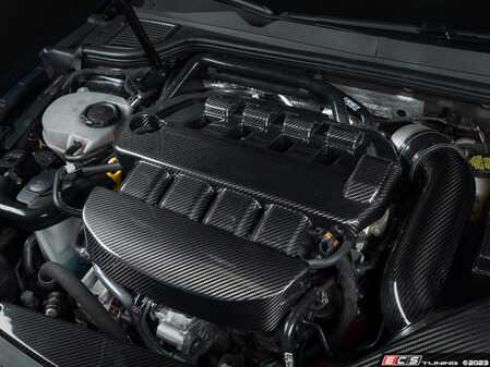 ECS - 043021la01KT - MK8 GTI / Golf R Carbon Fiber Engine Cover - (NO ...