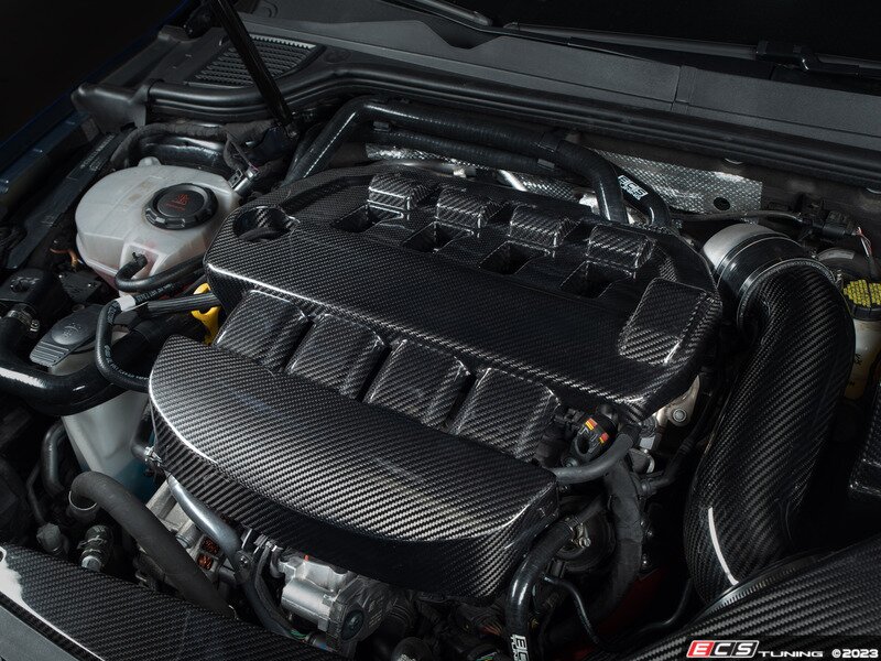 ECS - 043021la01KT - MK8 GTI / Golf R Carbon Fiber Engine Cover - (NO ...