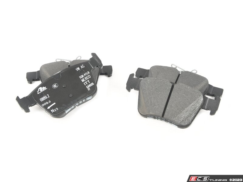 Genuine Volkswagen Audi - 3Q0698451S - Rear Brake Pad Set (3Q0 698 451 S)