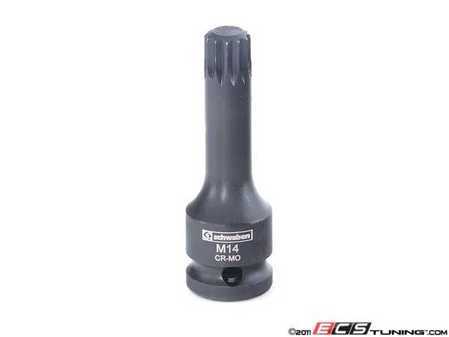 Schwaben - IS-12M14 - M14 Triple Square Socket - 1/2" Drive