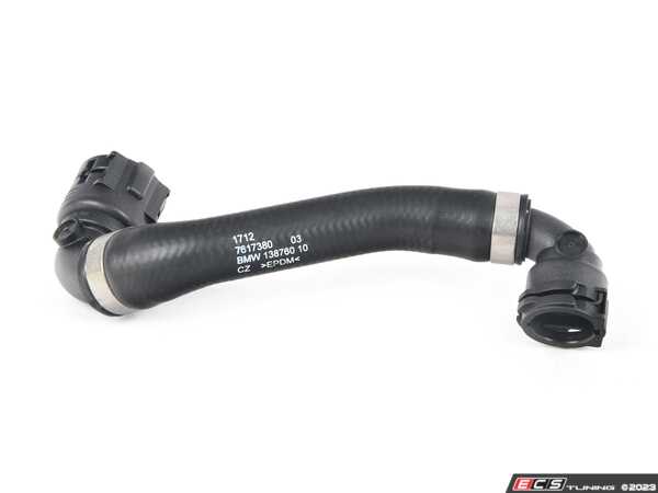Genuine BMW - 17127617380 - PIPE, COOLANT PUMP-ELECTR. C (17-12-7-617-380)