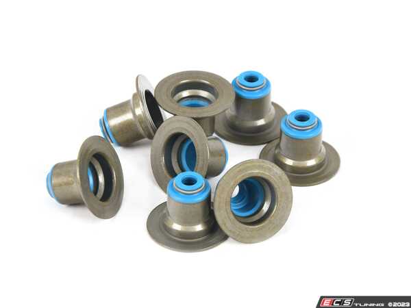 Supertech - VSI-M6E-8 - Valve Stem Seals "Viton Seals" - Set of 8