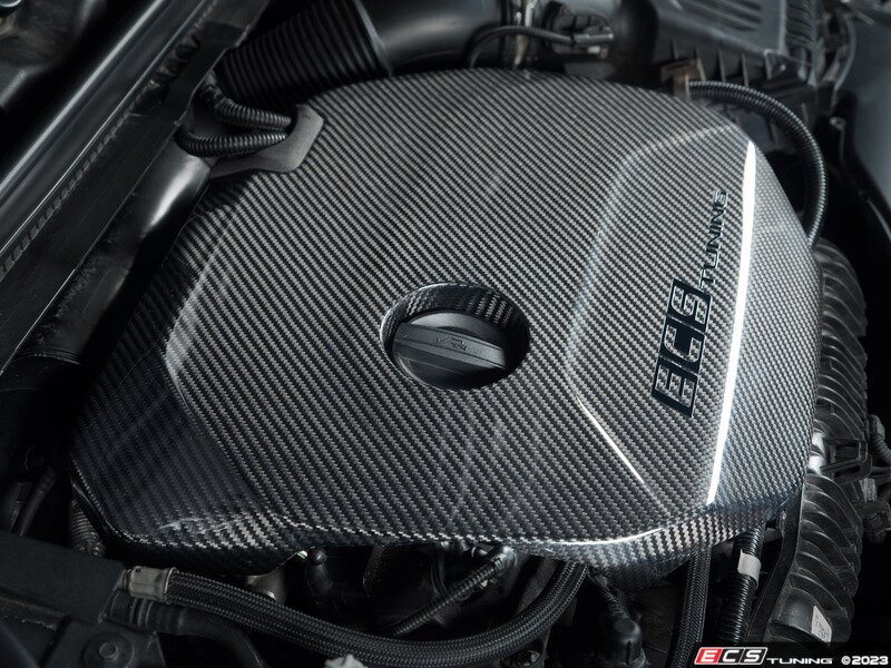 ECS - 003623ECS01KT - Carbon Fiber Engine Top Cover - Pre-LCI F55 F56 ...