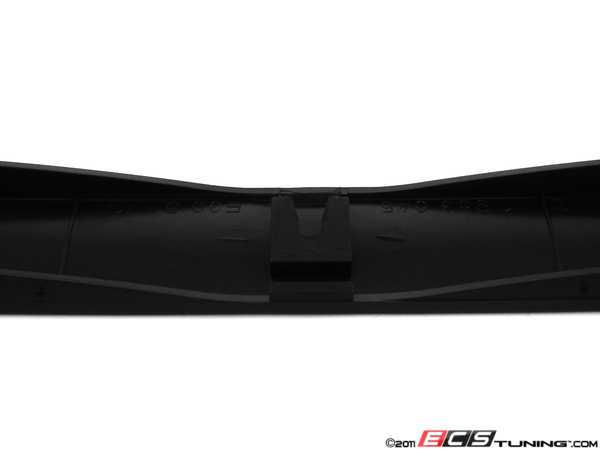 Genuine BMW - 51711953645 - Bumper Fill Plate (51-71-1-953-645)