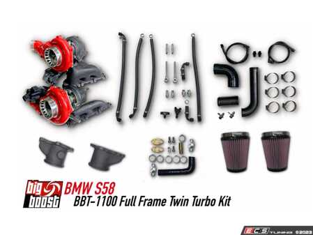 Big Boost - S58BBT1000 - S58 Big Boost Full Frame Twin Turbo Kit