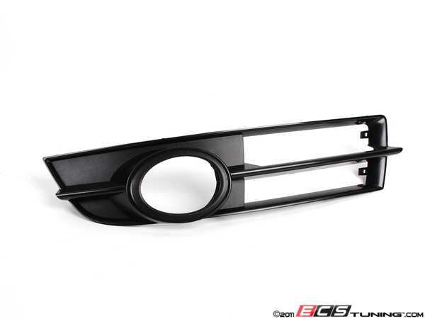 Genuine Volkswagen Audi - 4F0807681D01C - Fog Light Grille - Left (4F0 ...