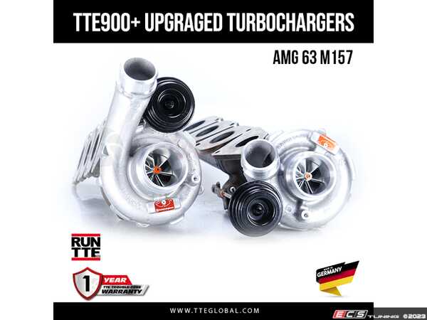 The Turbo Engineers - TTE10082 - Mercedes-Benz M157 5.5L Biturbo V8 63 ...