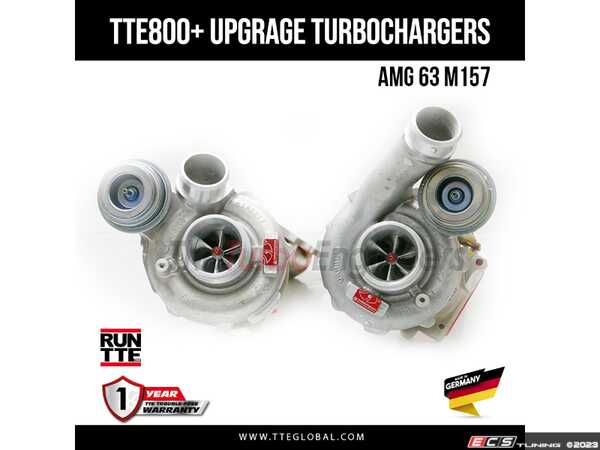 The Turbo Engineers - TTE10083 - Mercedes-Benz M157 5.5L Biturbo V8 63 ...