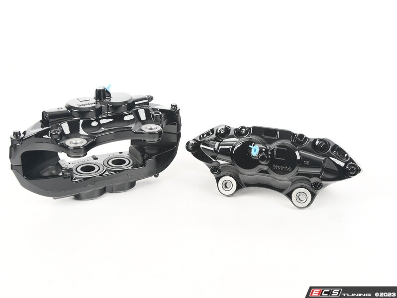 Brembo - 3411679946B - Performance Brake Caliper Set - Black - Front