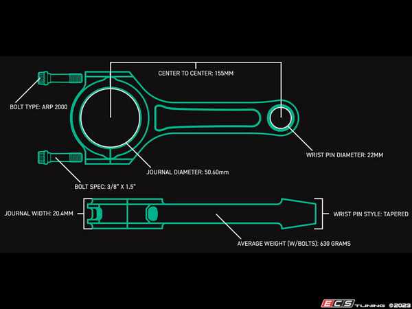Integrated Engineering - IERTVZ1 - IE Tuscan Connecting Rods