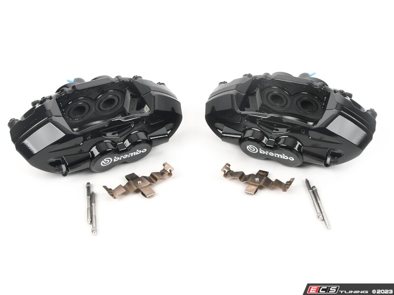 Brembo - 3411679946B - Performance Brake Caliper Set - Black - Front