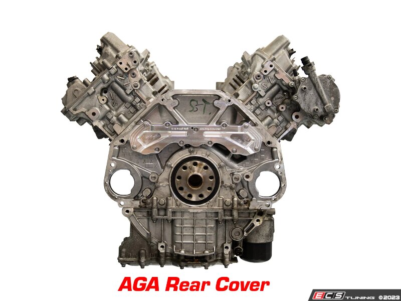 AGA Tools - AGA-N63-6061-URC - N63 Updated Rear Engine Cover