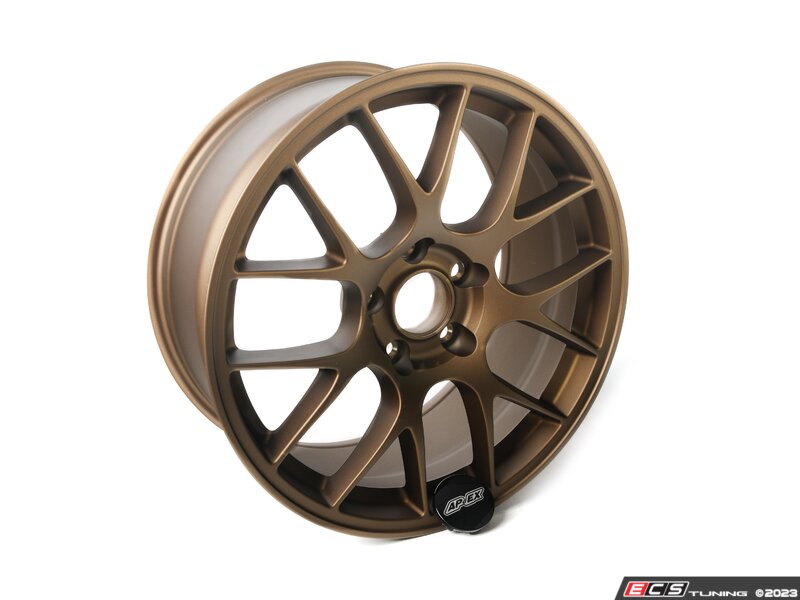 APEX Wheels - EC71885ET35SBR - 18x8.5" ET35 Satin Bronze APEX EC-7 BMW ...