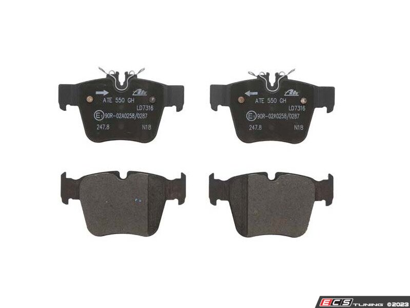 ATE - 0004205900 - Rear Brake Pad Set - Ceramic