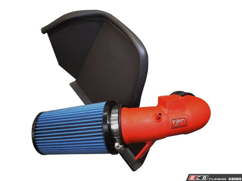 Injen - SP1123WR - Injen Short Ram Cold Air Intake System - Wrinkle Red