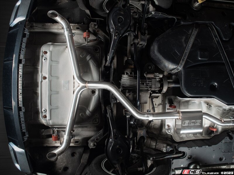 ECS News - New ECS Atlas / Cross Sport 3.6L VR6 Exhaust Systems