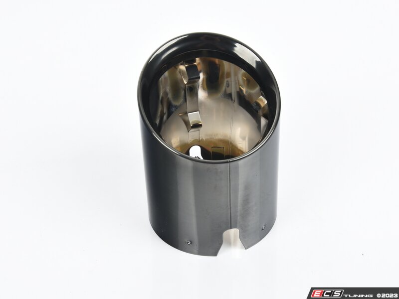 Genuine BMW - 18308096126 - TAILPIPE TIP, BLACK CHROME (18-30-8-096-126)