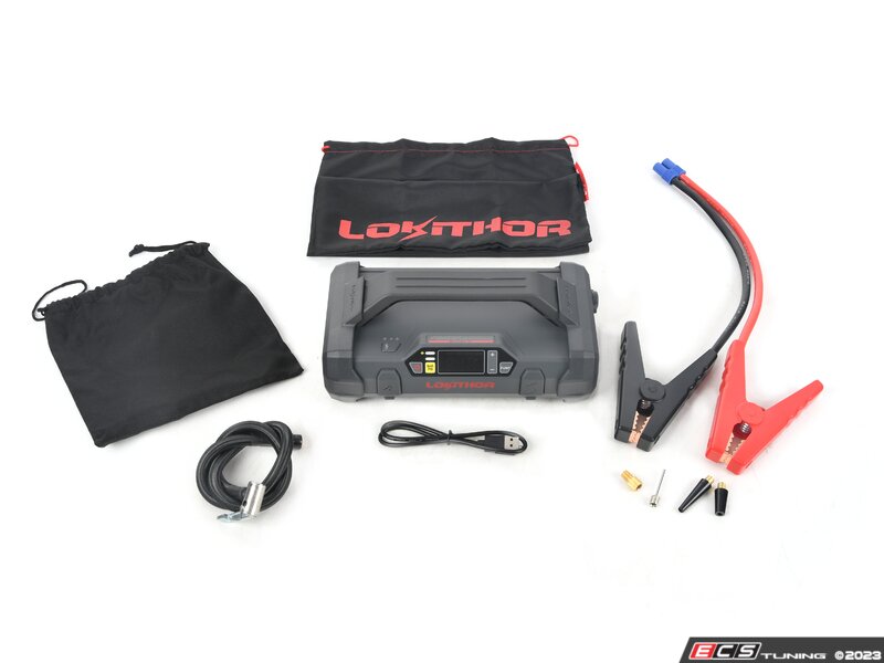 Lokithor - JA301 - 4-in-1 Air Compressor And Jump Starter