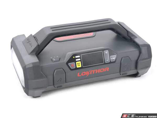 Lokithor - JA301 - 4-in-1 Air Compressor And Jump Starter