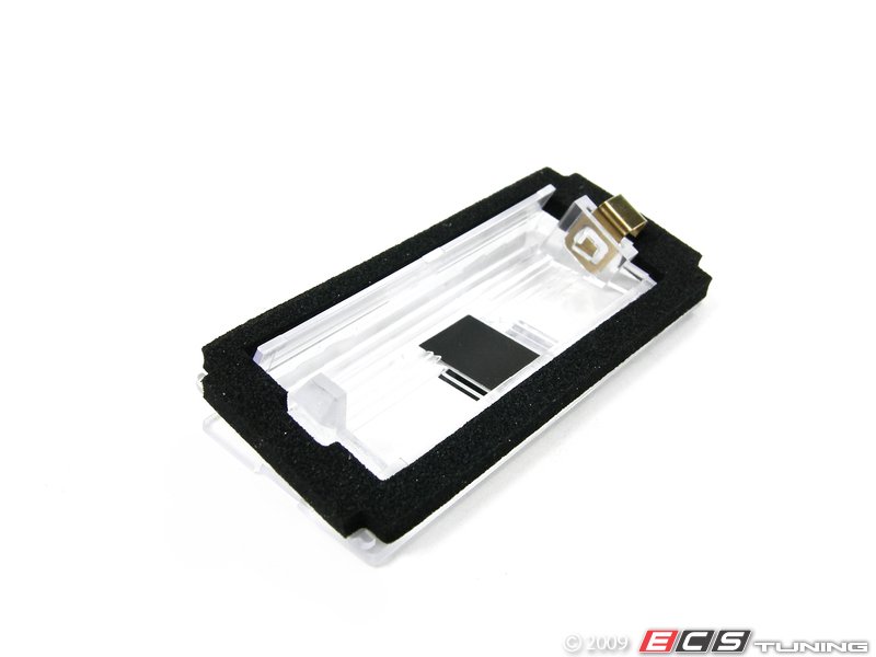 Genuine BMW - 51138236269 - Angled License Plate Light Lens - Priced ...