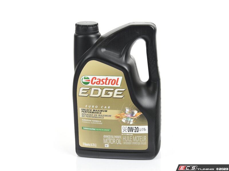 Castrol - 832124619885LC - Motor Oil - 5 Quart 0w20 BMW/MINI LL17FE+
