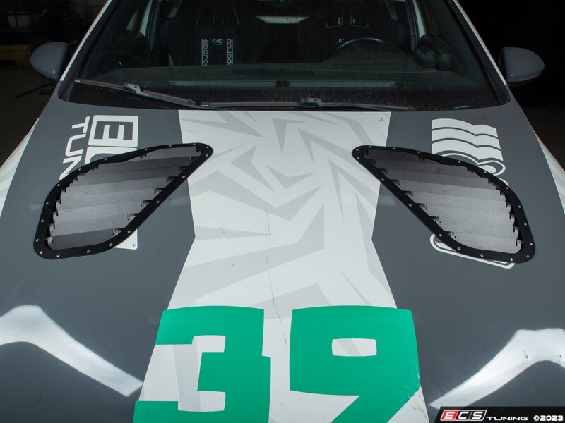 ECS News - New ECS MK7 Hood Vents - Designed On Our Racewagen