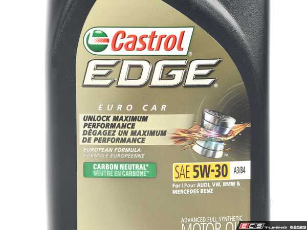 Castrol - 06037 - Edge European Formula 5W-30 - 1 Quart