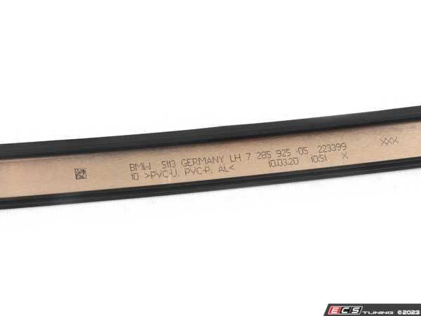 Genuine BMW - 51138061449 - ROOF MOLDING PAINTED LEFT (51-13-8-061-449)