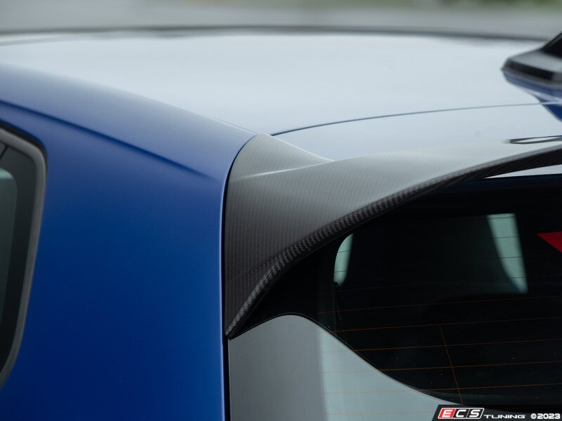 ECS - 054232LA01 - Carbon Fiber High-Kick Hatch Spoiler Extension