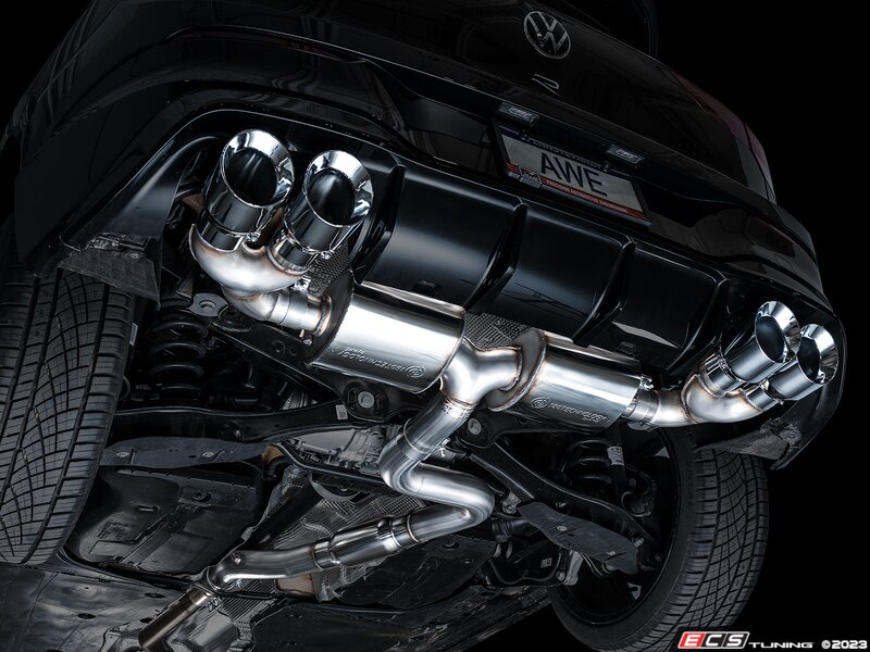 AWE - AWEMK8RTR - AWE Touring Edition Exhaust System - MK8 Golf R