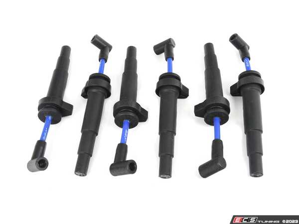 Precision Raceworks - 201-0003 - N54 Replacement Spark Plug Wires ...
