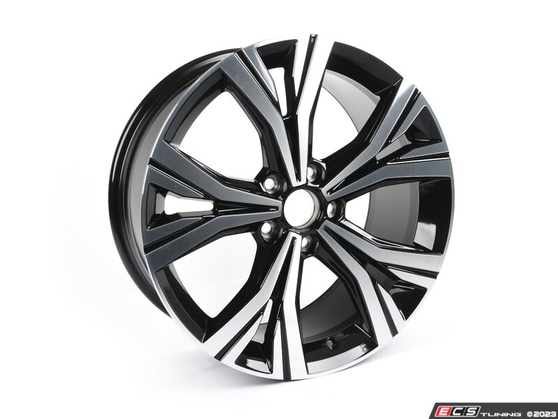 Genuine Volkswagen Audi - 561601025ADFZZ - 18" Split 5-Spoke Two-Toned ...