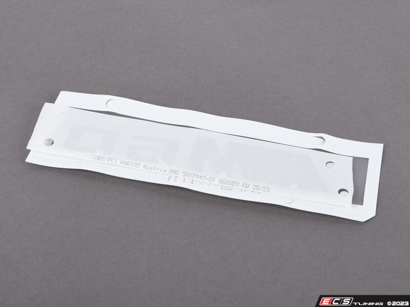 Genuine BMW - 51145A67940 - LETTERING (51-14-5-A67-940)