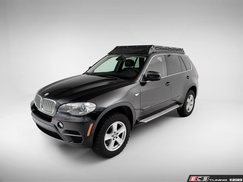 ECS News - ECS E70 X5 Modular Overland Roof Rack & Front Light Bar