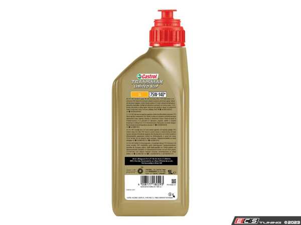 Castrol - 15D99A - Castrol SAF-XJ+FM Transmax Limited Slip Fluid - 75w ...