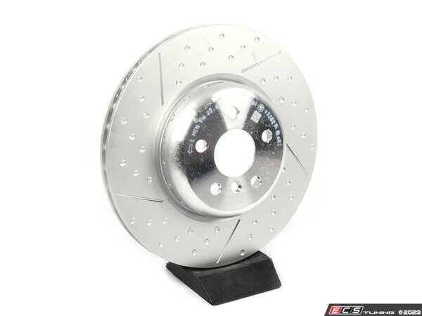 Genuine BMW - 34208856161 - BRAKE DISC VENTIL.W.PUNCHED (34-20-8-856-161)