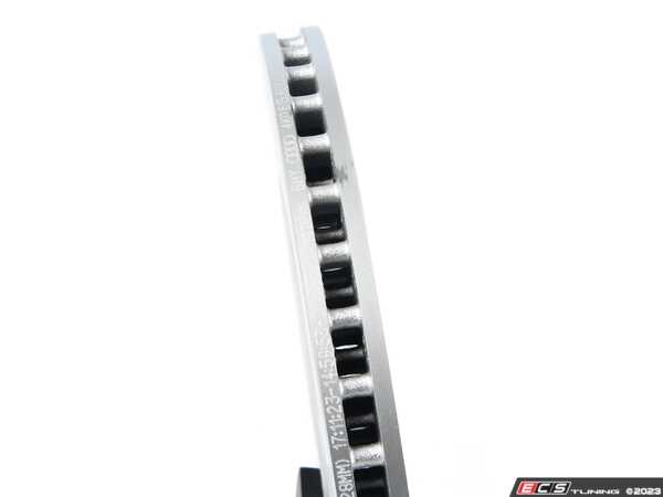 Genuine Volkswagen Audi - 4K0615601A - Rear Brake Rotor - Priced Each ...