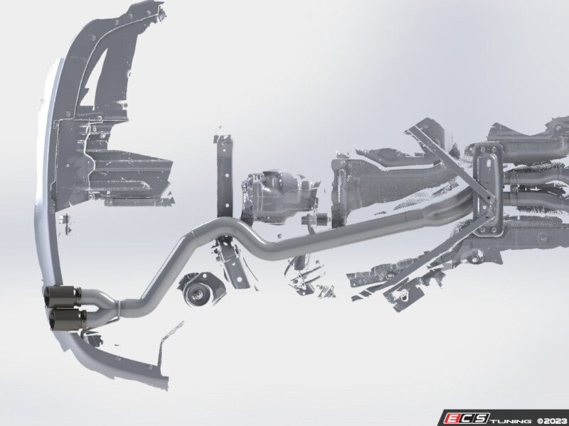 ECS - 030471LA02 - E82 128 Muffler And Res Delete