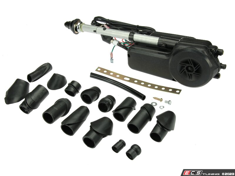 URO - AUTA2050B - Power Antenna Kit - Black Mast