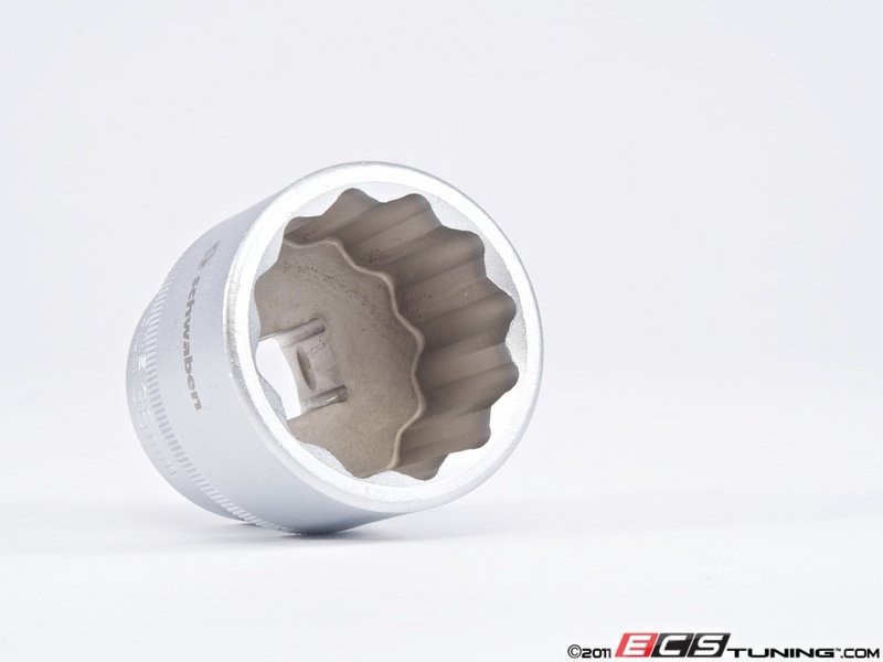Schwaben - S-1236S - 36mm 12-Point Deep Socket, 1/2" Drive