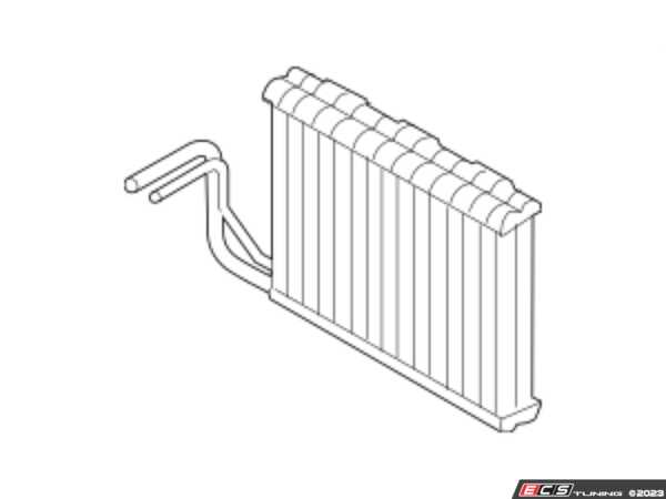 Genuine BMW - 64119381014 - EVAPORATOR (64-11-9-381-014)