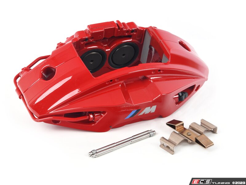 Genuine BMW - 34116897338 - BRAKE CALIPER HOUSING, RED, (34-11-6-897-338)