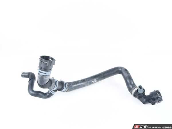 Genuine Volkswagen Audi - 80A122055AF - WATER HOSE (80A 122 055 AF)