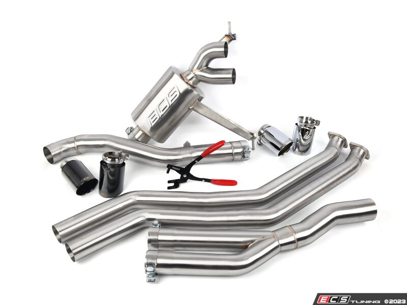 ECS - 019281LA - E82/E88 135 Performance Cat-Back Exhaust